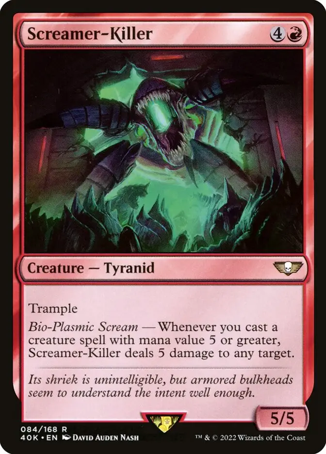 Screamer-Killer • Creature — Tyranid (Warhammer 40,000 Commander) - MTG Assist