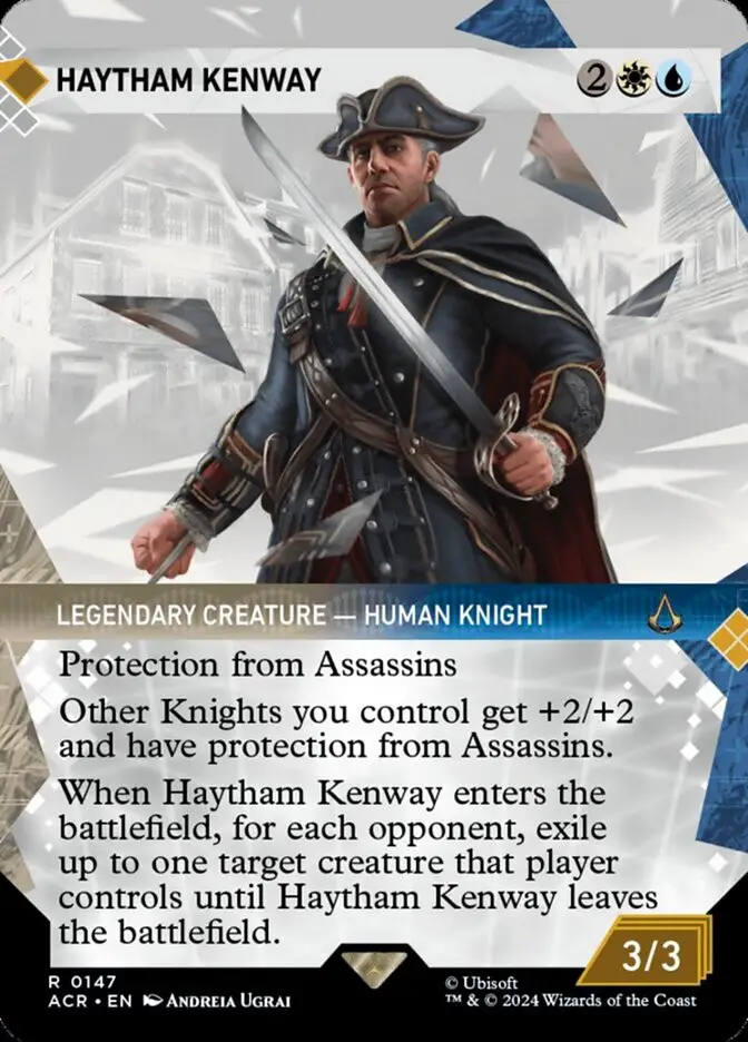 Haytham Kenway • Legendary Creature — Human Knight (Assassin's Creed) - MTG Assist