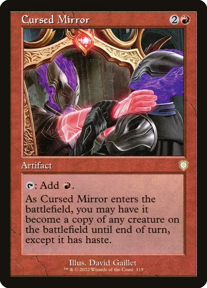 Cursed Mirror • Artifact (The Brothers' War Commander) - MTG Assist