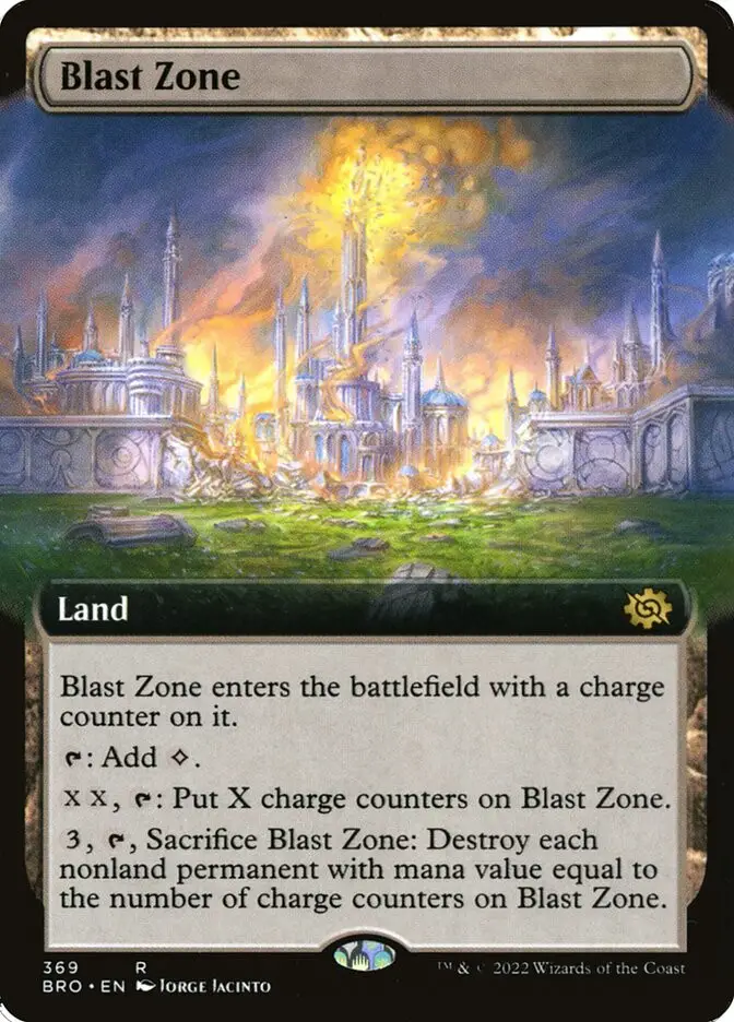 Blast Zone • Land (The Brothers' War) - MTG Assist