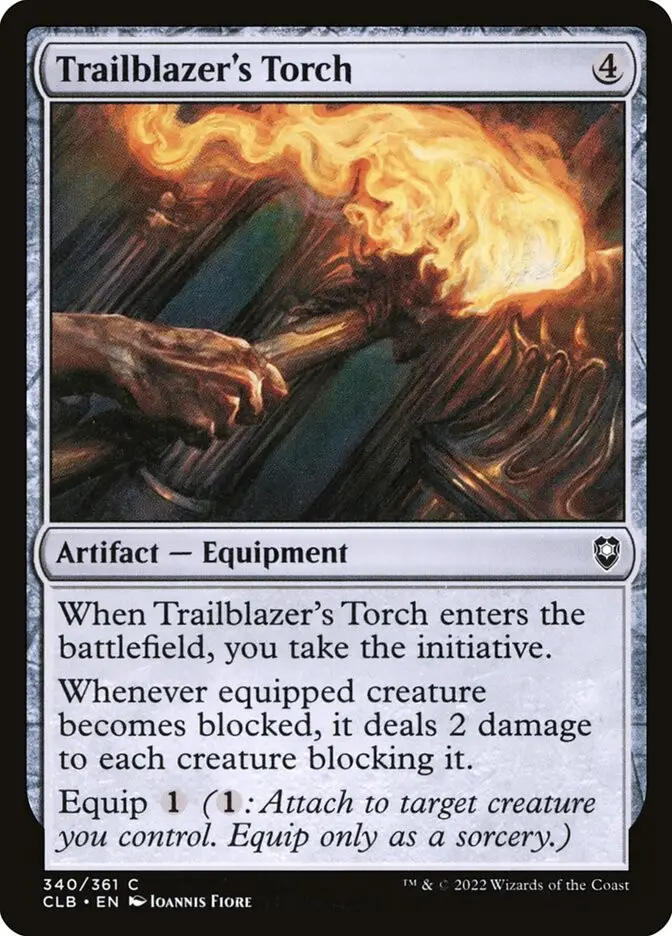Trailblazer's Torch • Artifact — Equipment (Commander Legends: Battle for Baldur's Gate) - MTG ...