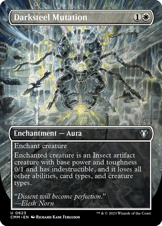 Darksteel Mutation • Enchantment — Aura (Commander Masters) - MTG Assist
