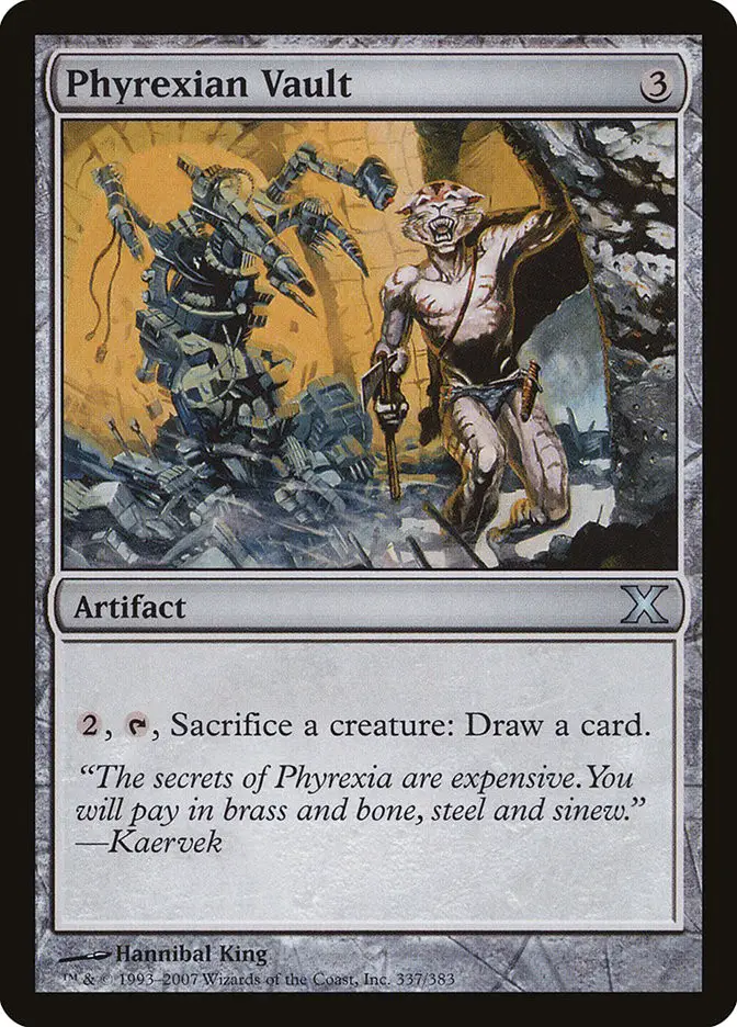 Phyrexian Vault • Artifact (Tenth Edition) - MTG Assist