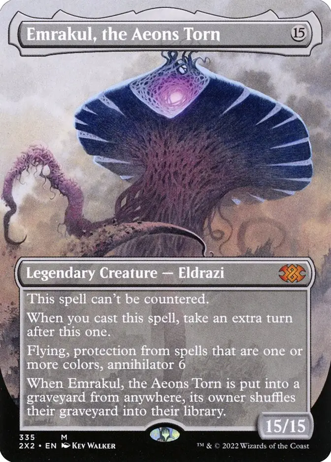 Emrakul, the Aeons Torn • Legendary Creature — Eldrazi (Double Masters ...