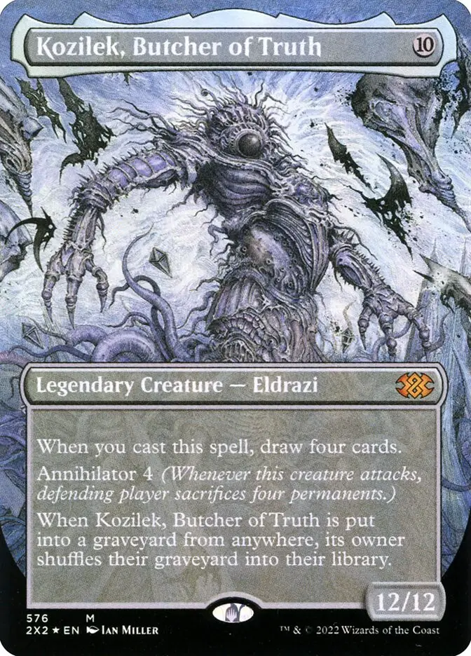 Kozilek, Butcher of Truth • Legendary Creature — Eldrazi (Double ...