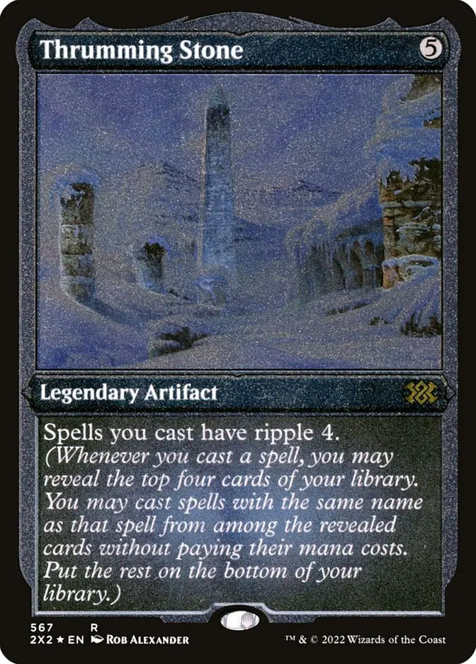 Thrumming Stone • Legendary Artifact (Double Masters 2022) - MTG Assist