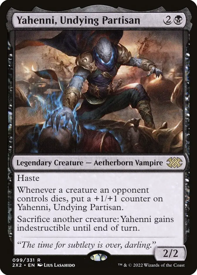 Yahenni, Undying Partisan • Legendary Creature — Aetherborn Vampire ...
