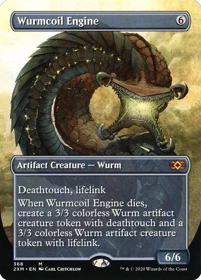 Wurmcoil Engine • Artifact Creature — Phyrexian Wurm (Double Masters ...