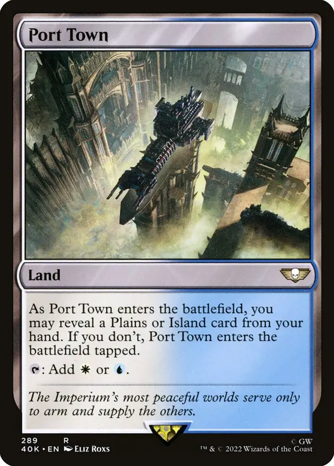 Port Town • Land (Warhammer 40,000 Commander) - MTG Assist