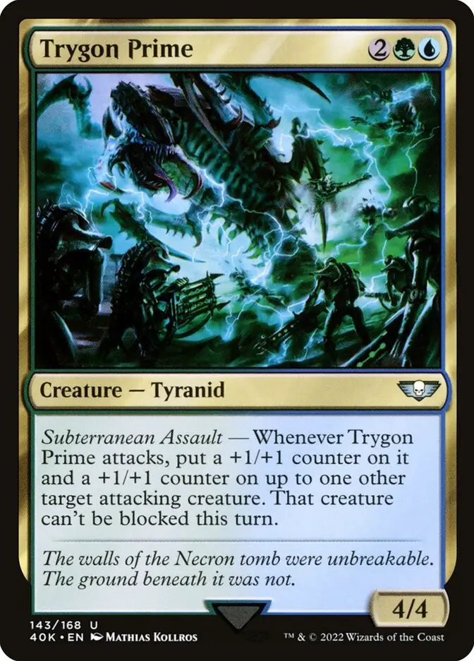 Trygon Prime • Creature — Tyranid (Warhammer 40,000 Commander) - MTG Assist