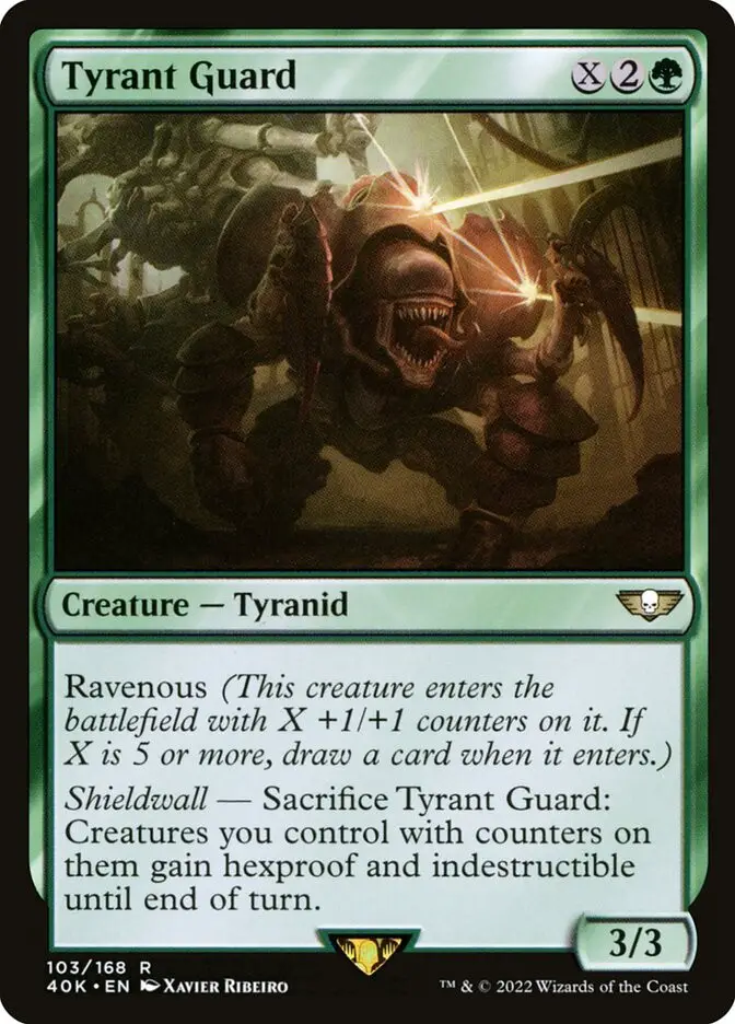 Tyrant Guard • Creature — Tyranid (Warhammer 40,000 Commander) - MTG Assist