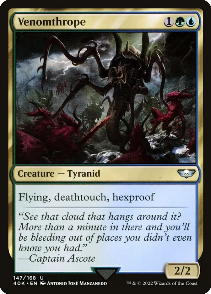 Venomthrope • Creature — Tyranid (Warhammer 40,000 Commander) - MTG Assist