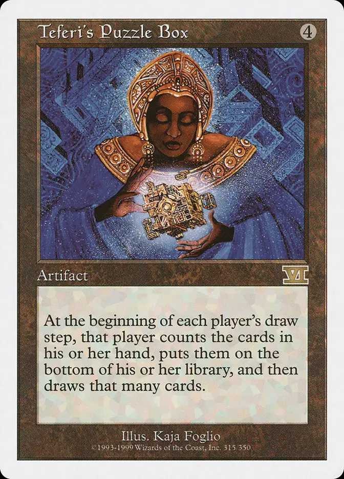 Teferi's Puzzle Box • Artifact (Classic Sixth Edition) - MTG Assist