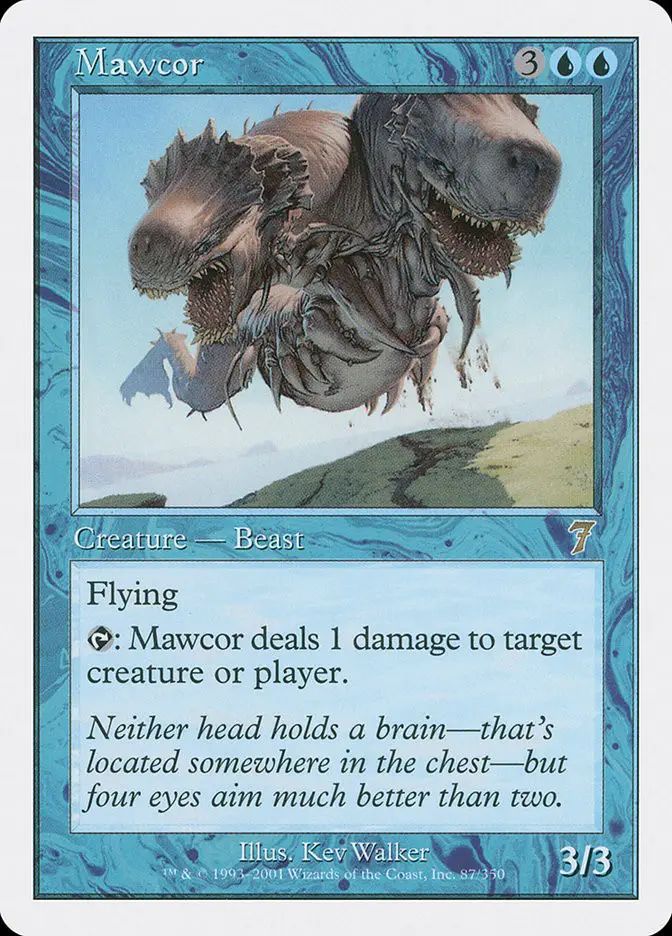 Mawcor • Creature — Beast (Seventh Edition) - MTG Assist