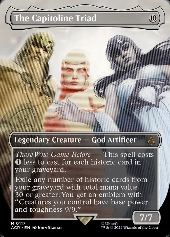 The Capitoline Triad • Legendary Creature — God Artificer (Assassin's ...