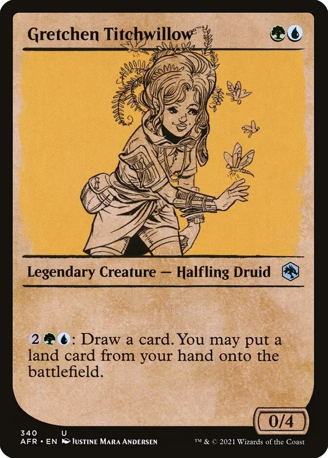 Gretchen Titchwillow • Legendary Creature — Halfling Druid (Adventures ...