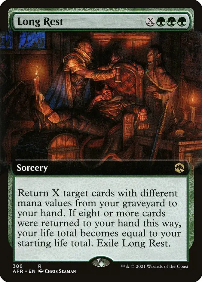 Long Rest • Sorcery (Adventures in the Forgotten Realms) - MTG Assist