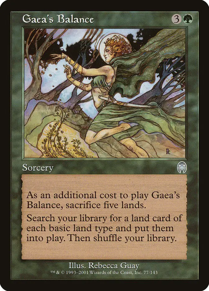 Gaea's Balance • Sorcery (Apocalypse) - MTG Assist