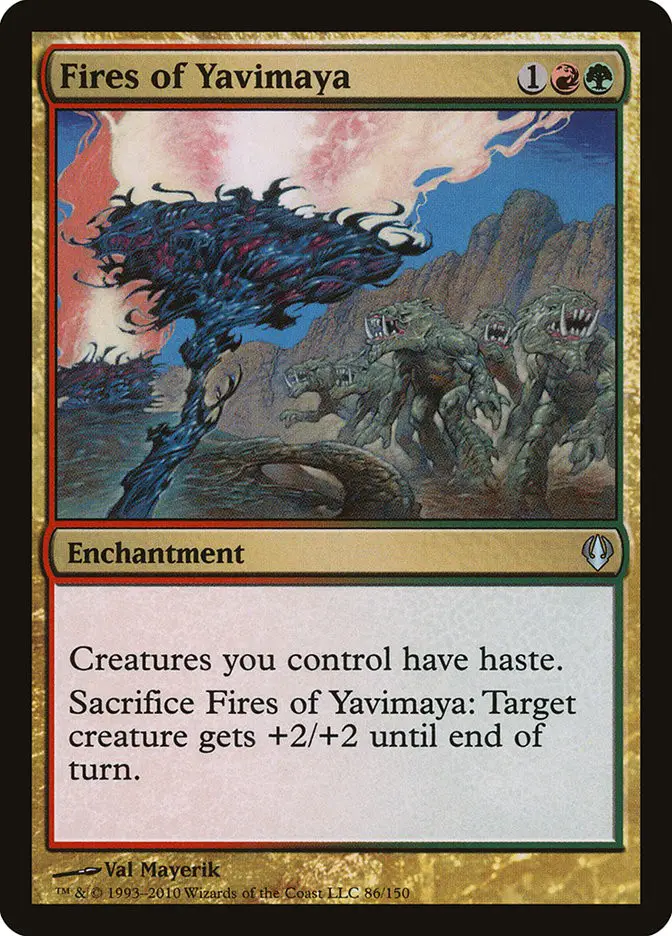 Fires of Yavimaya • Enchantment (Archenemy) - MTG Assist