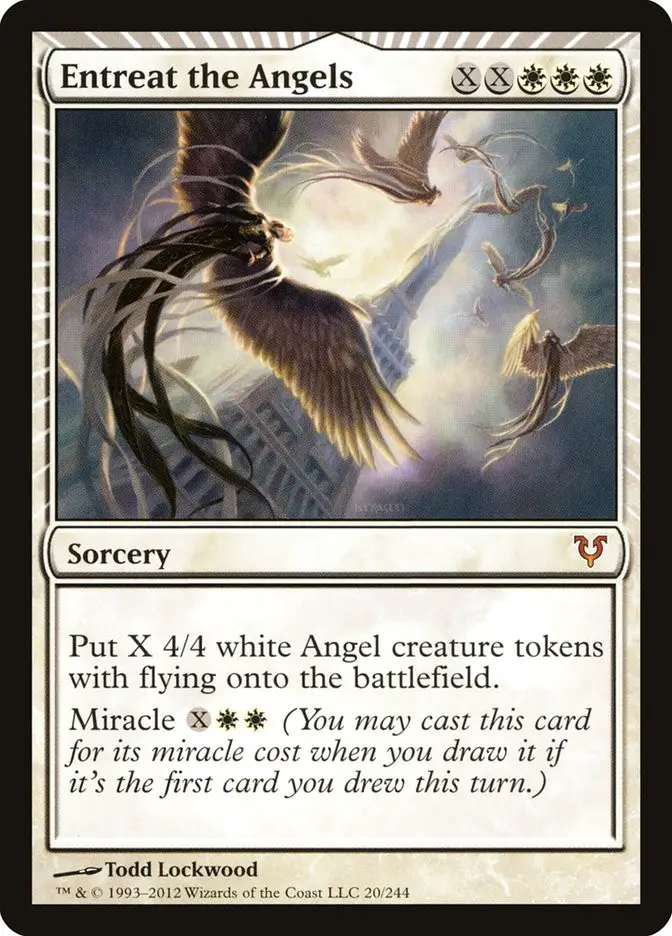 Entreat the Angels • Sorcery (Avacyn Restored) - MTG Assist