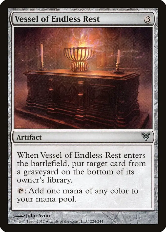Vessel of Endless Rest • Artifact (Avacyn Restored) - MTG Assist