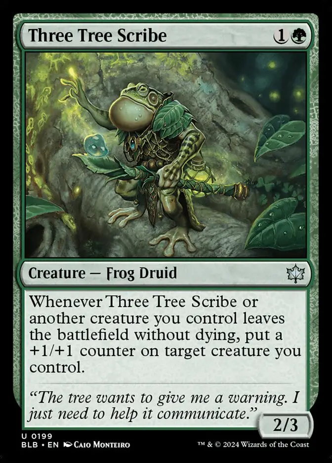 Three Tree Scribe rulings - MTG Assist
