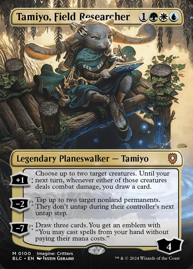 Tamiyo, Field Researcher • Legendary Planeswalker — Tamiyo (Bloomburrow ...
