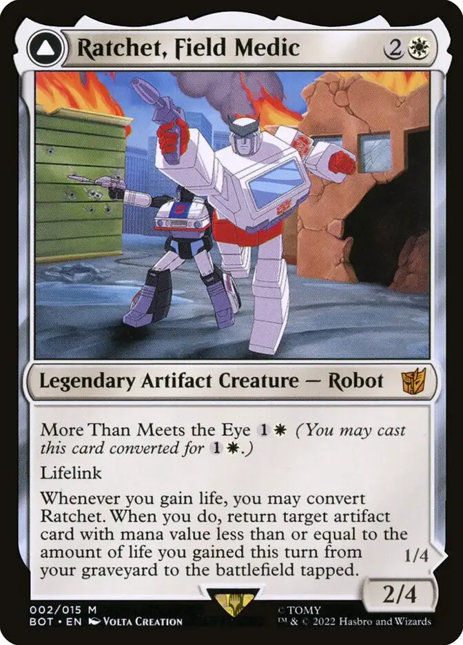 Ratchet, Field Medic // Ratchet, Rescue Racer • Legendary Artifact ...