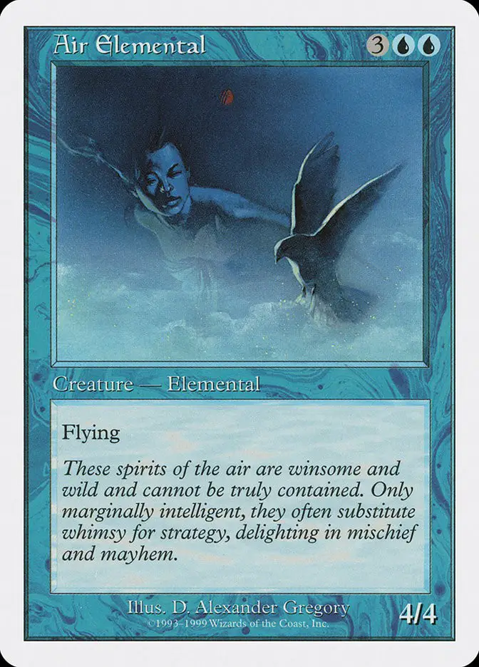 Air Elemental • Creature — Elemental (Battle Royale Box Set) - MTG Assist