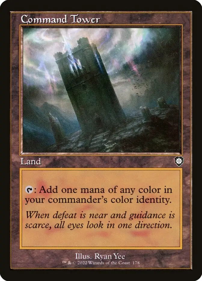 Command Tower • Land (The Brothers' War Commander) - MTG Assist