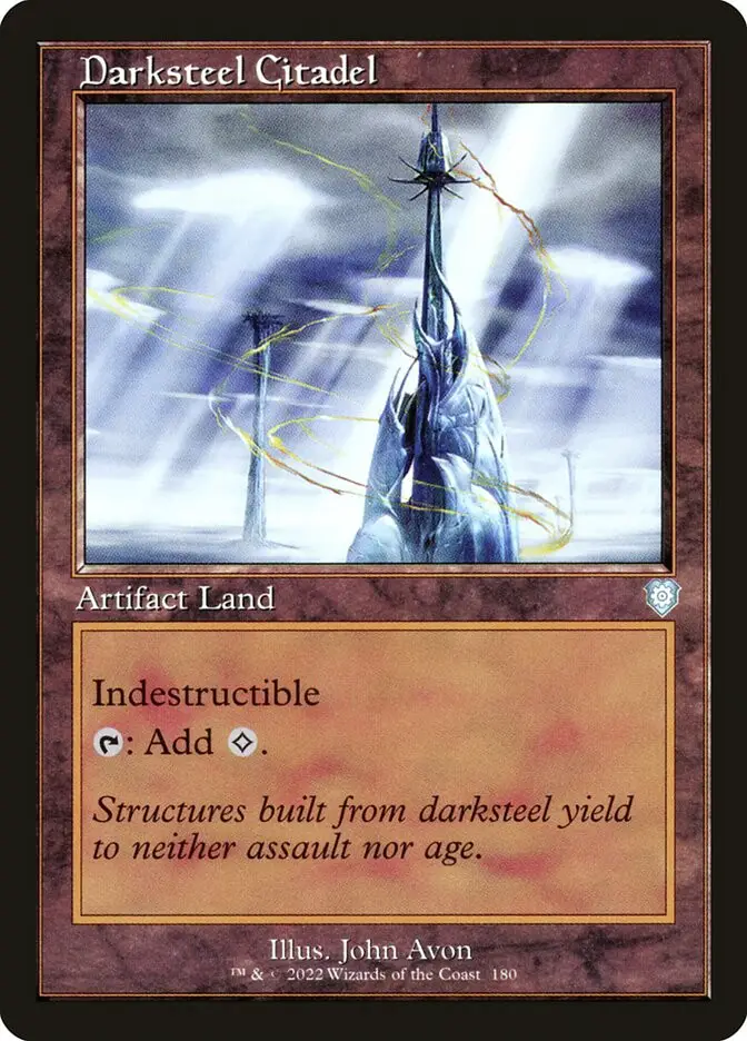 Darksteel Citadel • Artifact Land (The Brothers' War Commander) - MTG ...