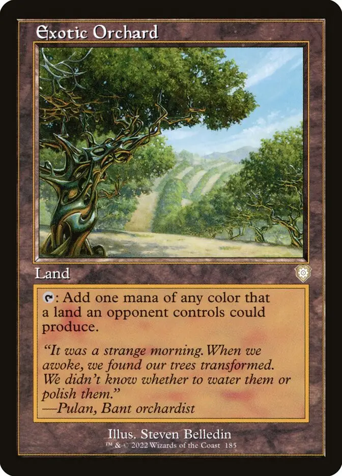 Exotic Orchard • Land (The Brothers' War Commander) - MTG Assist