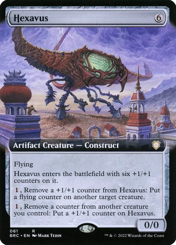 Hexavus • Artifact Creature — Construct (The Brothers' War Commander ...