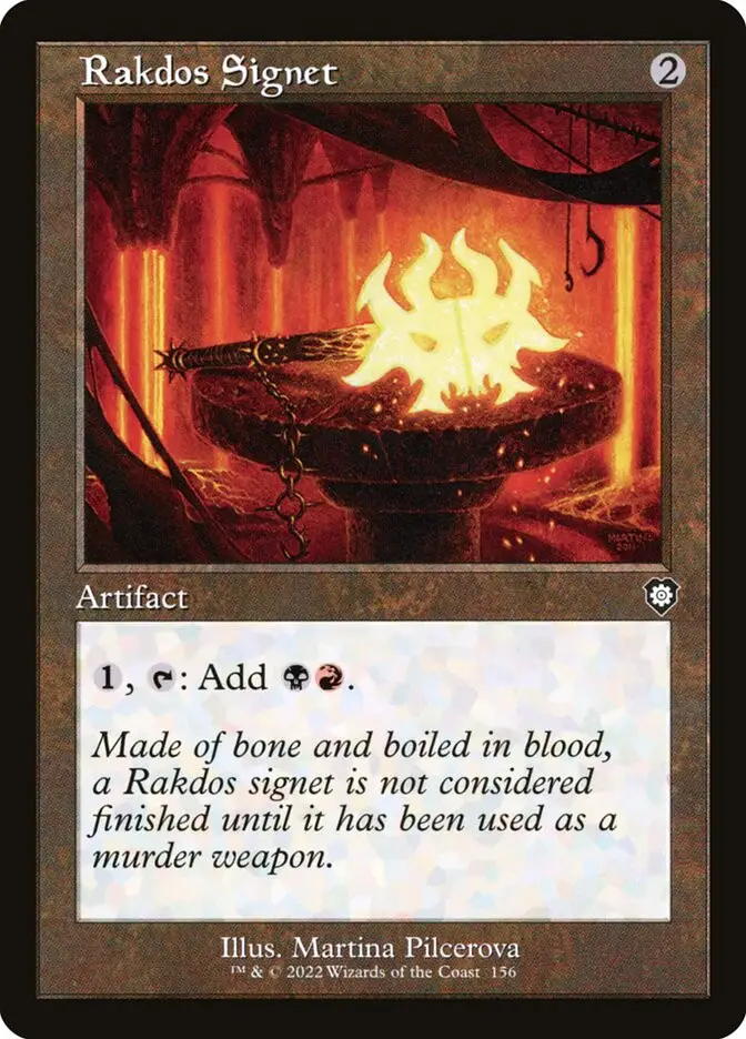 Rakdos Signet • Artifact (The Brothers' War Commander) - MTG Assist