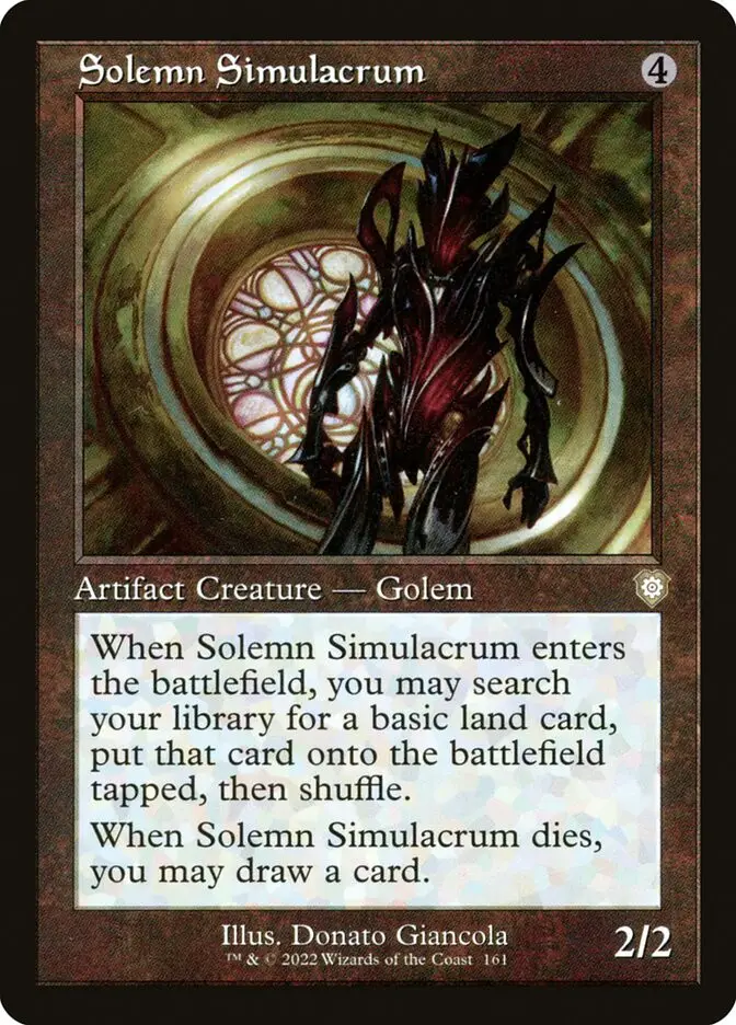 Solemn Simulacrum sets and printings - MTG Assist