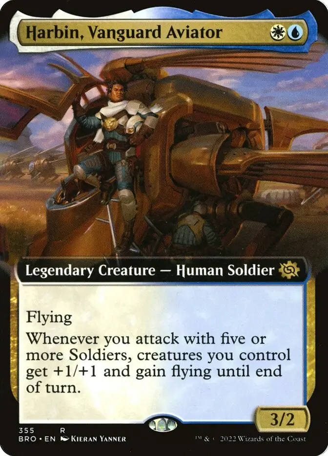 Harbin, Vanguard Aviator • Legendary Creature — Human Soldier (The ...