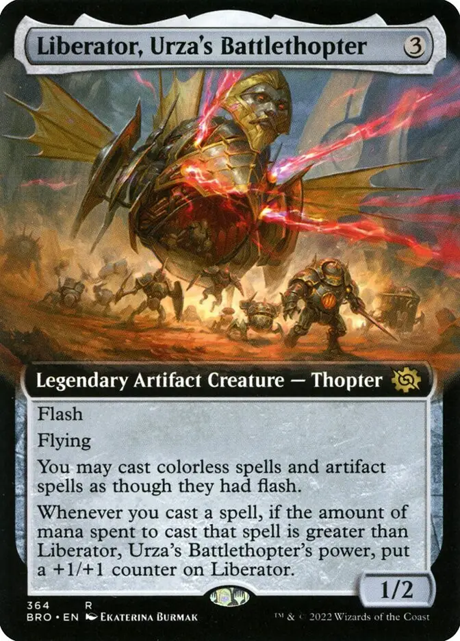 Liberator, Urza's Battlethopter • Legendary Artifact Creature — Thopter ...