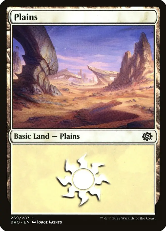 Plains • Basic Land — Plains (The Brothers' War) - MTG Assist