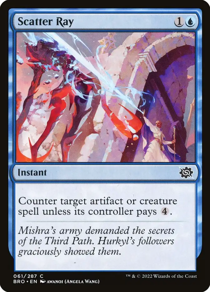 Scatter Ray • Instant (The Brothers' War) - MTG Assist