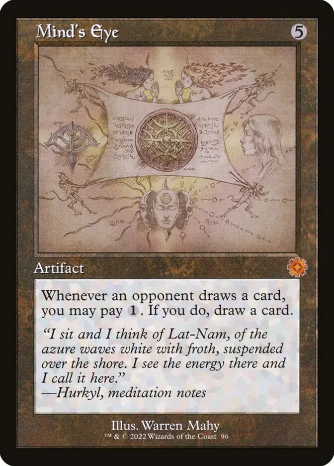 Mind's Eye • Artifact (The Brothers' War Retro Artifacts) - MTG Assist