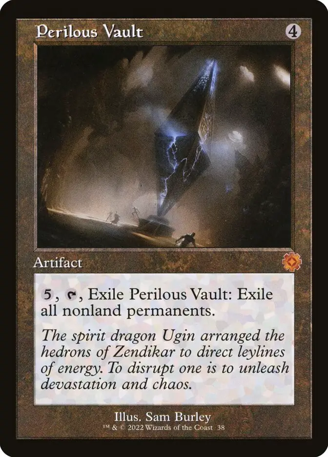 Perilous Vault • Artifact (The Brothers' War Retro Artifacts) - MTG Assist
