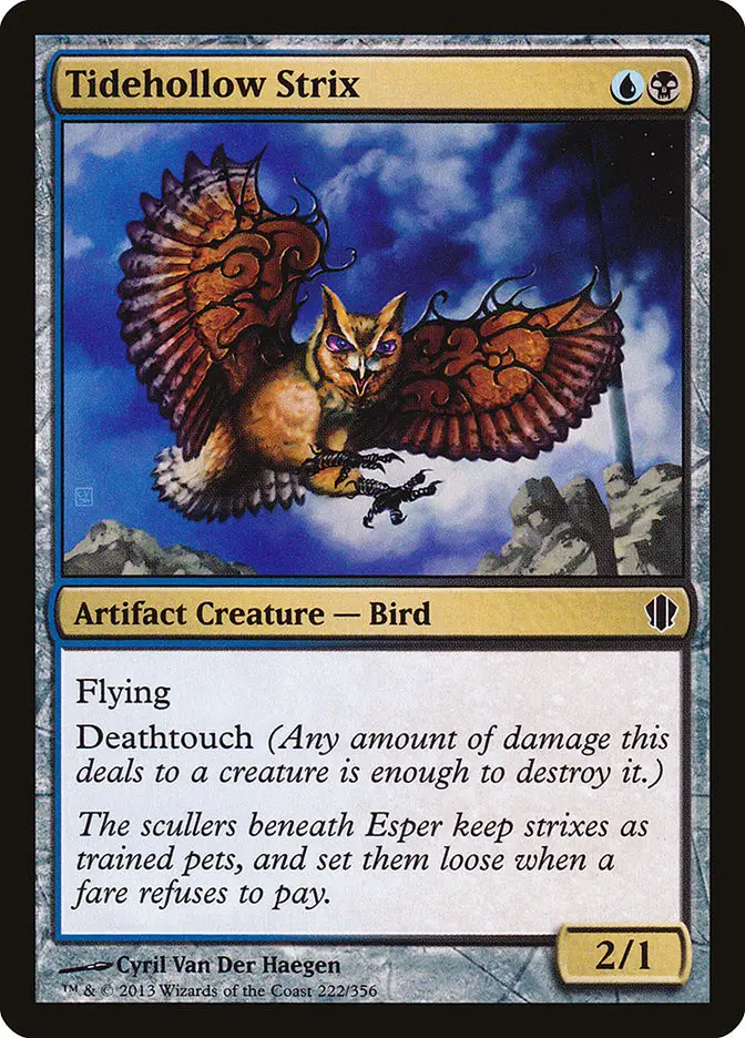 Tidehollow Strix • Artifact Creature — Bird (Commander 2013) - MTG Assist