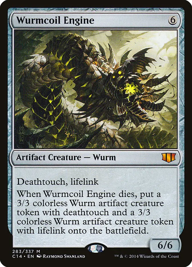 Wurmcoil Engine • Artifact Creature — Phyrexian Wurm (Commander 2014 ...