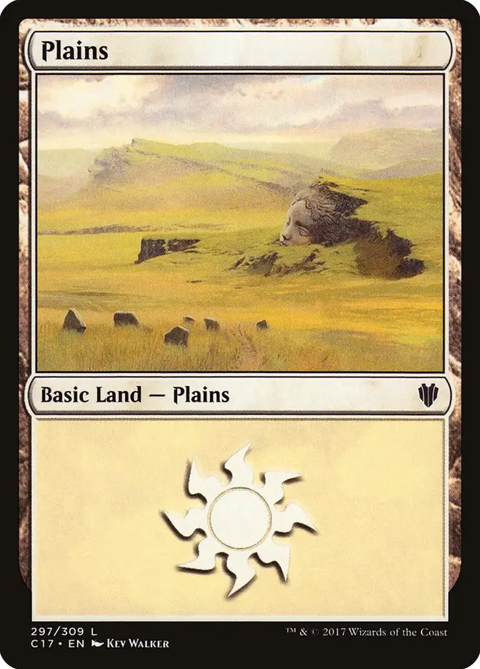Plains • Basic Land — Plains (Commander 2017) - MTG Assist
