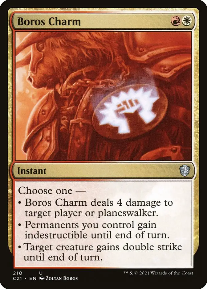 Boros Charm • Instant (Commander 2021) - MTG Assist