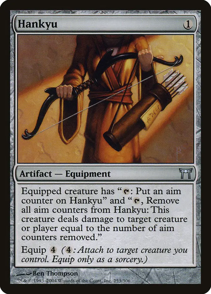 Hankyu • Artifact — Equipment (Champions of Kamigawa) - MTG Assist