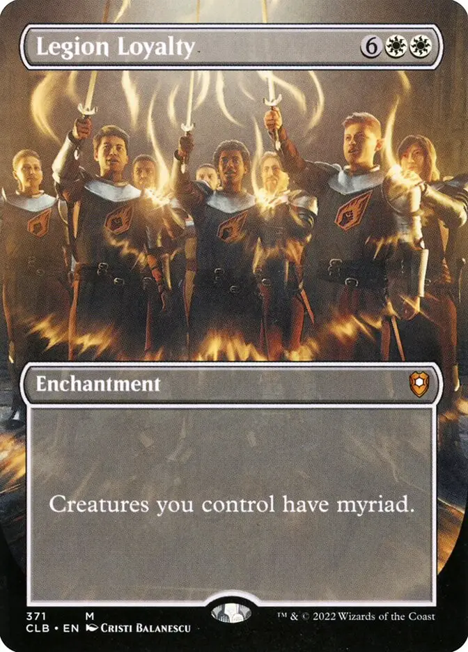Legion Loyalty • Enchantment (Commander Legends: Battle for Baldur's ...