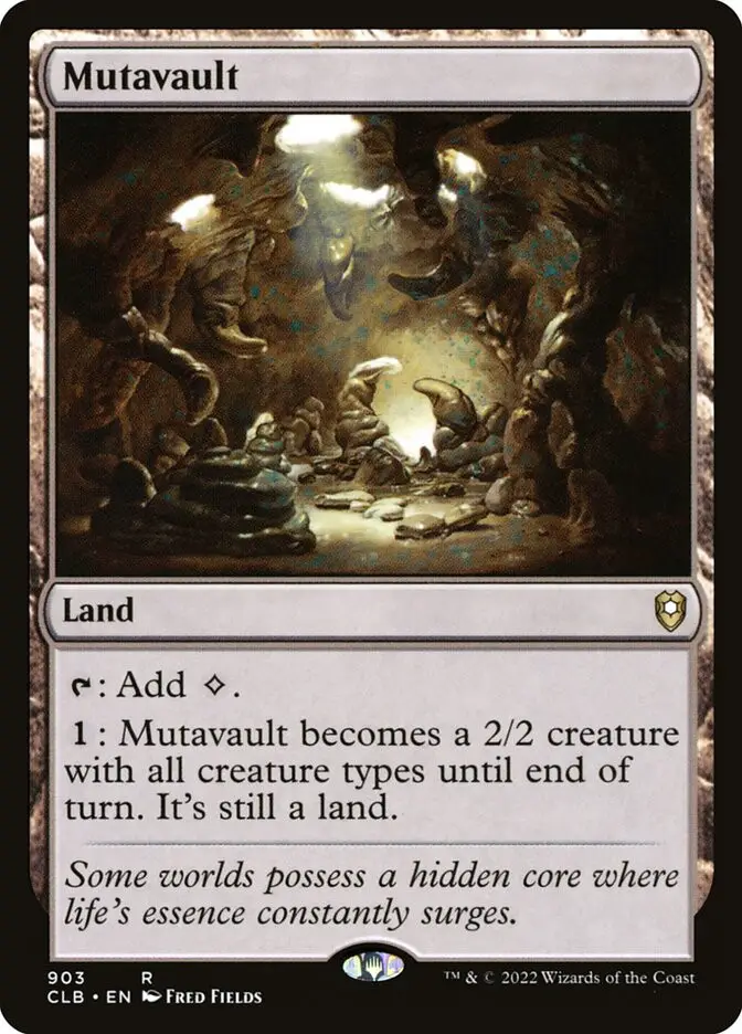 Mutavault • Land (Commander Legends: Battle for Baldur's Gate) - MTG Assist