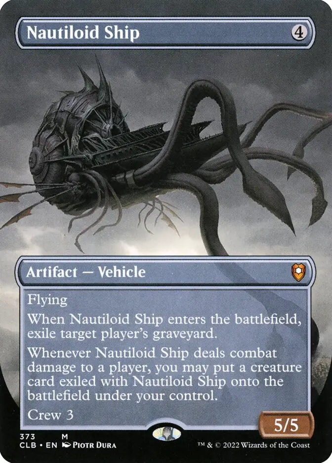 Nautiloid Ship • Artifact — Vehicle (Commander Legends: Battle for ...
