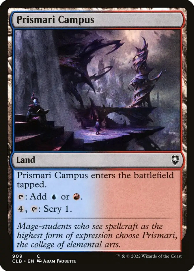 Prismari Campus • Land (Commander Legends: Battle for Baldur's Gate ...